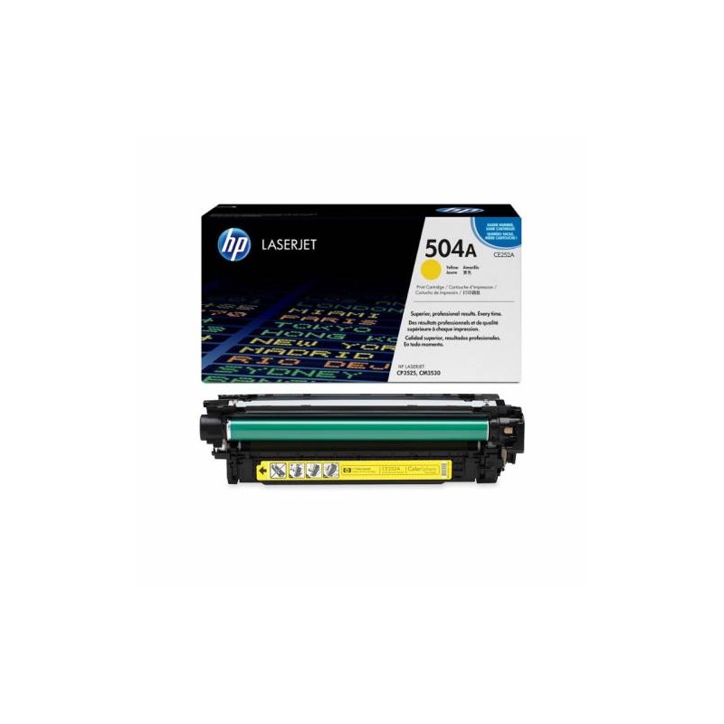 TONER JAUNE HP COLOR LASERJET 3525 - Mega Systems